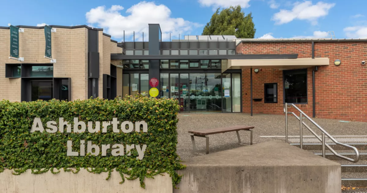 Ashburton Library closed from Wednesday 18 to Friday 20 December 2024 ...