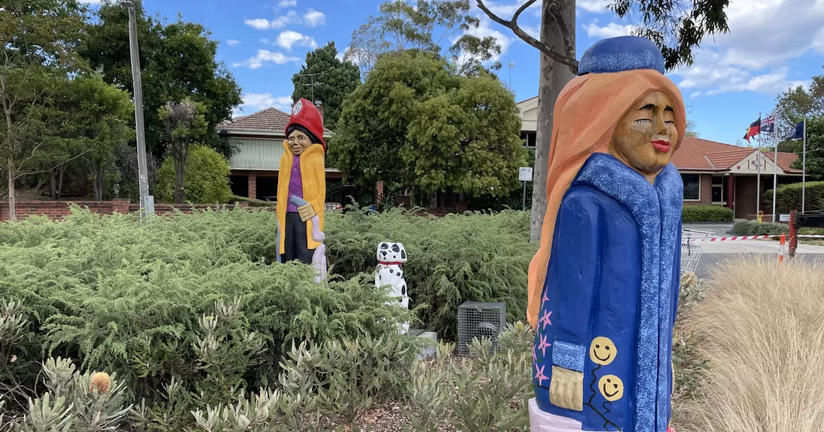 Greythorn sculptures successfully restored | City of Boroondara