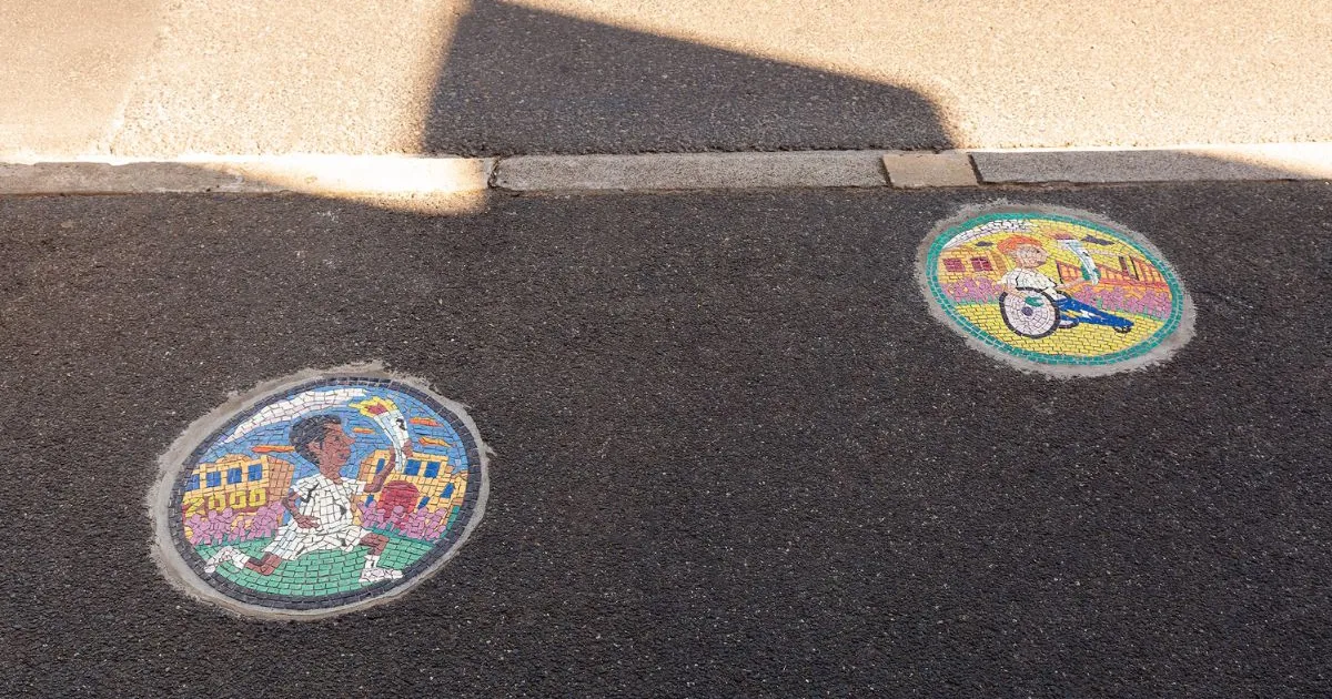 Olympic Torch Relay Mosaics | City of Boroondara