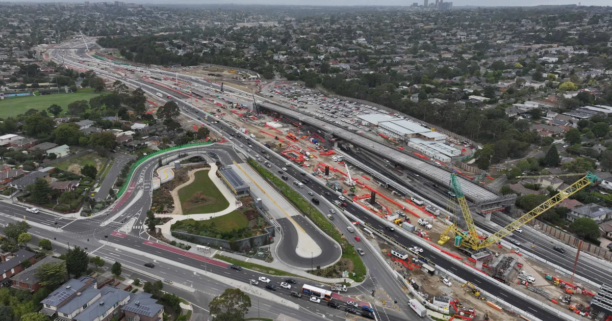 Eastern Freeway disruptions and Mega Lift update – March 2026 | City of ...